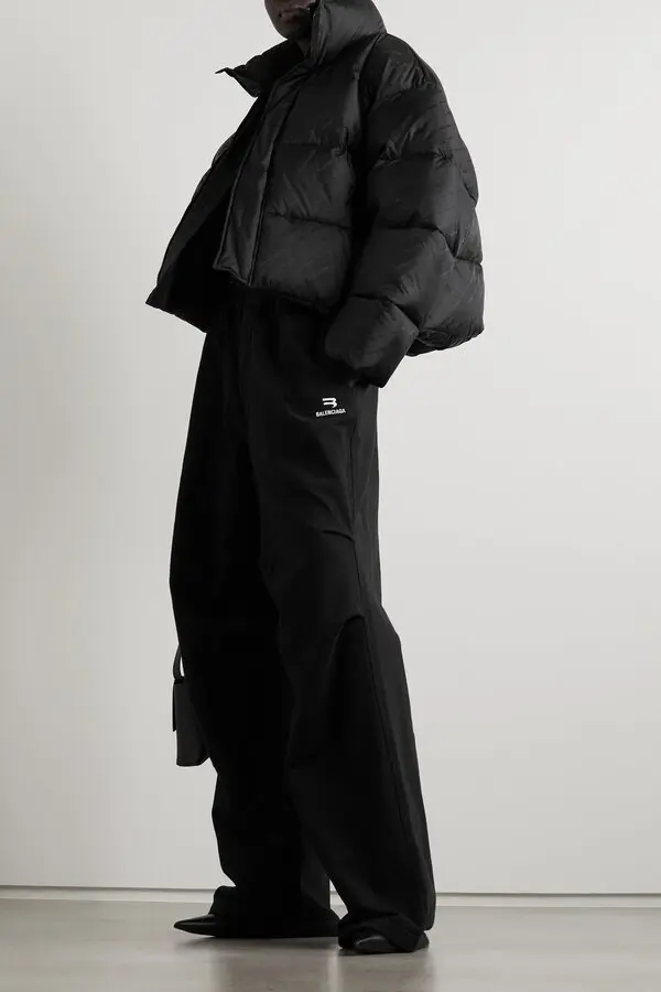 Balenciaga Cropped Quilted Padded Jacket