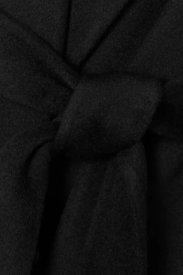 JOSEPH Cenda Wool And Cashmere-blend Coat - Black