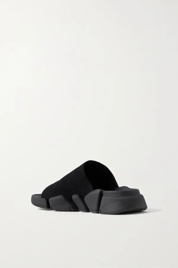 Balenciaga Speed 2.0 Stretch-knit Slides