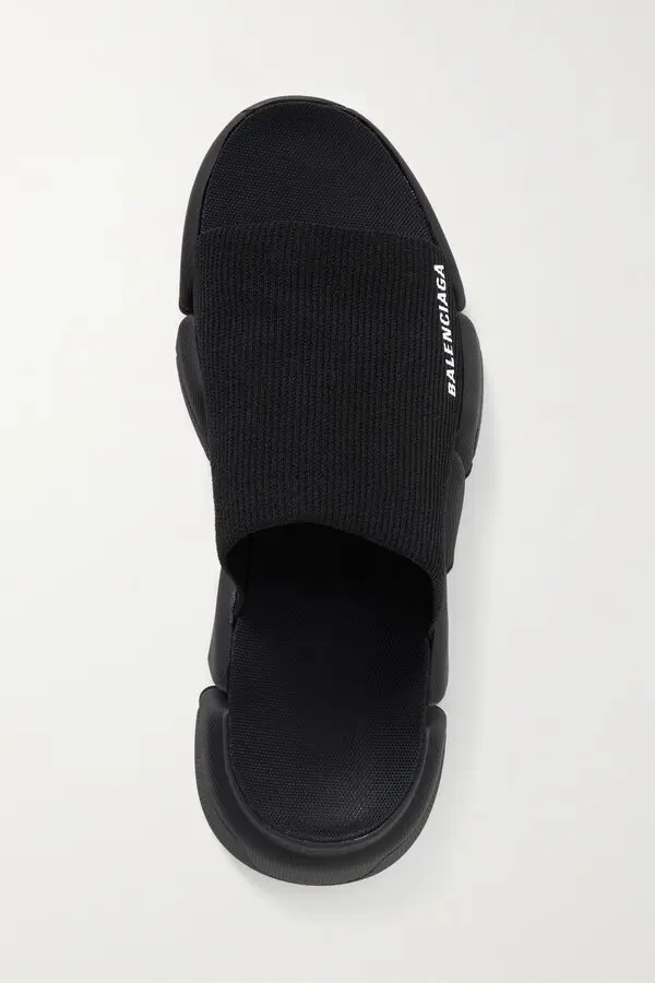 Balenciaga Speed 2.0 Stretch-knit Slides