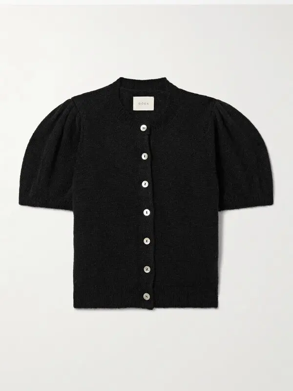 DÔEN Anisa Knitted Cardigan - Black