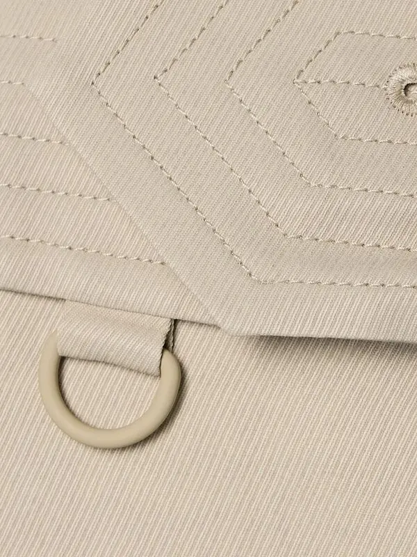 Burberry Belted Twill Skirt