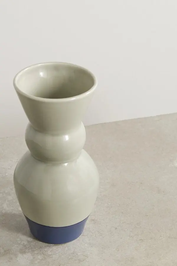 MARLOE MARLOE Net Sustain Lucie Glazed Ceramic Vase