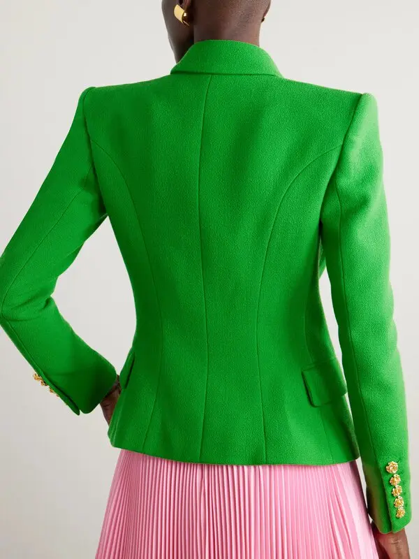 Balmain Embellished Wool Blazer