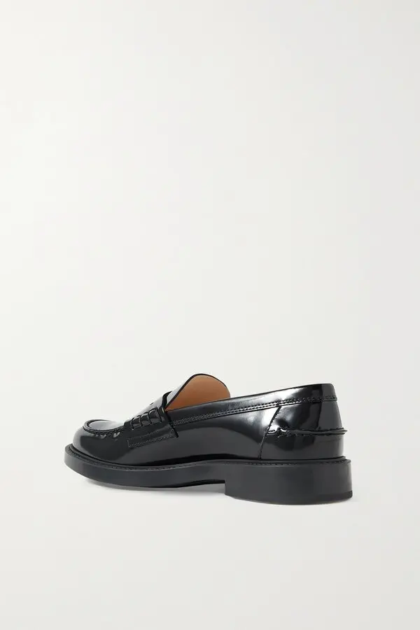 TOD'S Gomma Basso 59c Patent-leather Loafers