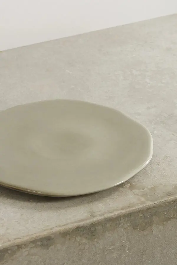 MARLOE MARLOE Net Sustain Glazed Ceramic Display Plate