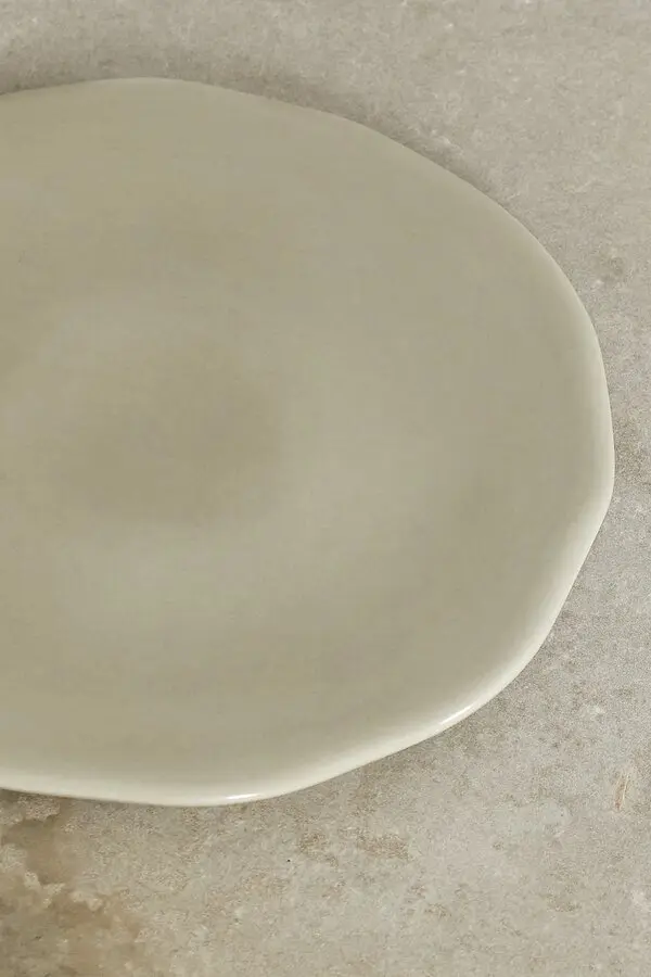 MARLOE MARLOE Net Sustain Glazed Ceramic Display Plate