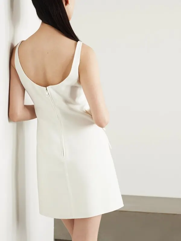 Versace Crepe A-line Mini Dress