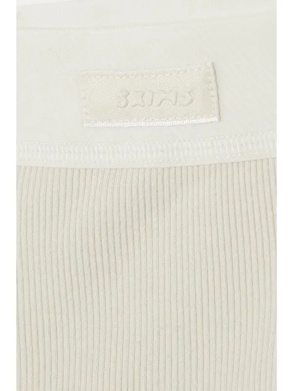 SKIMS Thermal Ribbed Cotton-blend Leggings