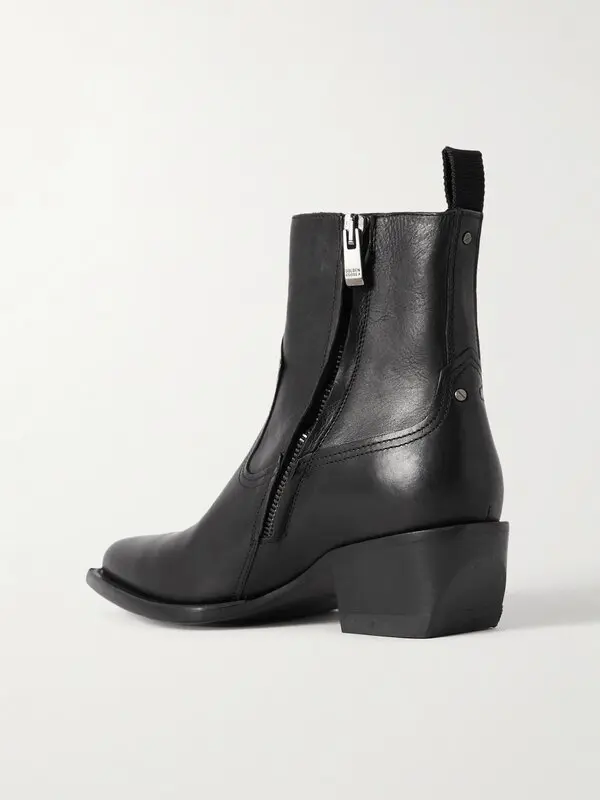 GOLDEN GOOSE Debbie Leather Ankle Boots