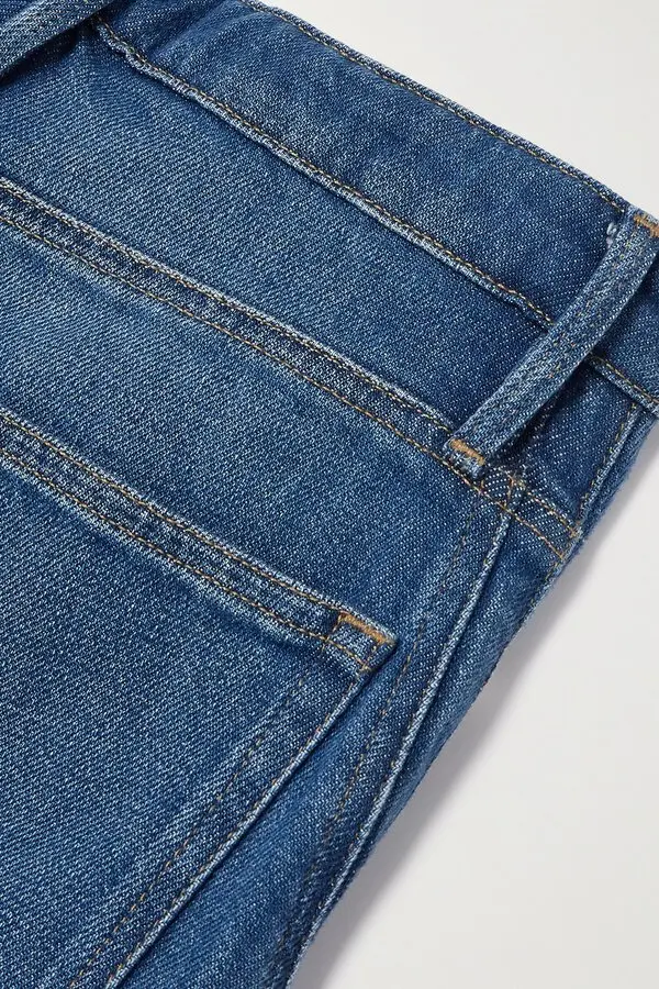 FRAME Net Sustain The Extreme High-rise Flared Jeans