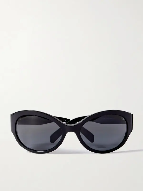 Celine Triomphe Oversized Sunglasses - Black