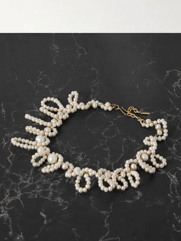 Completedworks When We Were Young Pearl Necklace - White