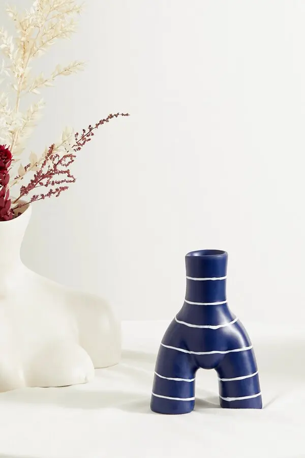 Anissa Kermiche Single L'egg Striped Earthenware Cup