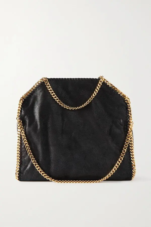 Stella McCartney The Falabella Medium Shoulder Bag - Black
