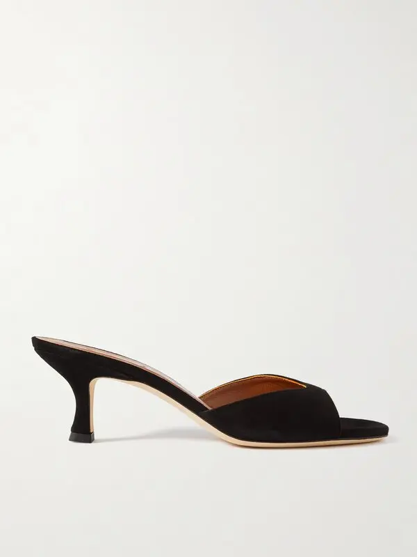 Staud Brigitte Suede Mules