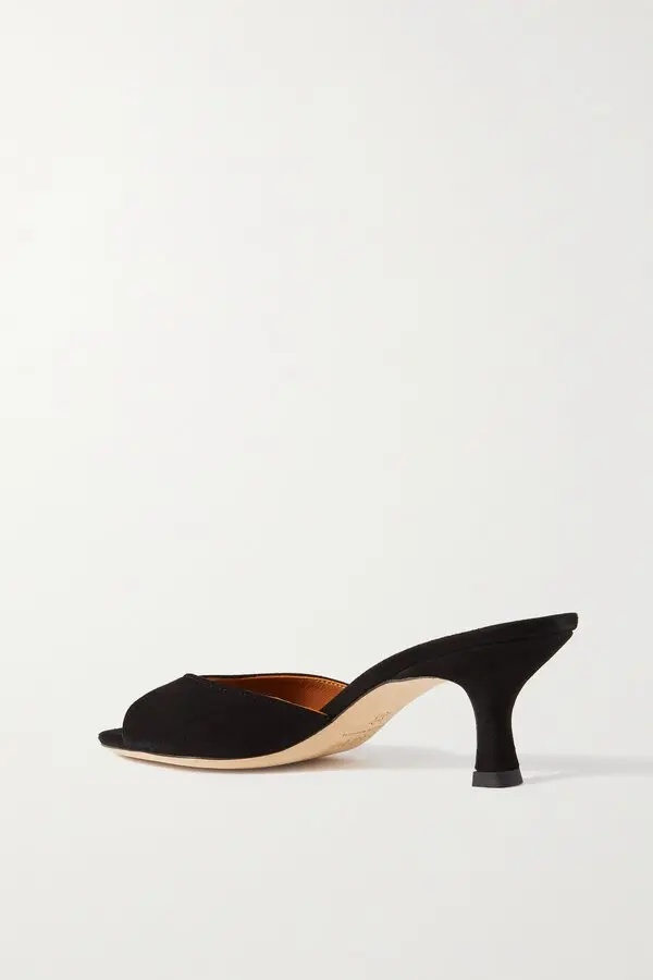 Staud Brigitte Suede Mules