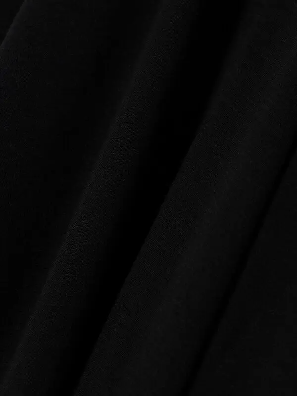AGOLDE Pascale Stretch-lyocell Turtleneck Top - Black