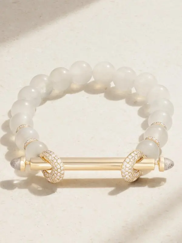 ANANYA Chakra 18-karat Multi-stone Bracelet - Gold