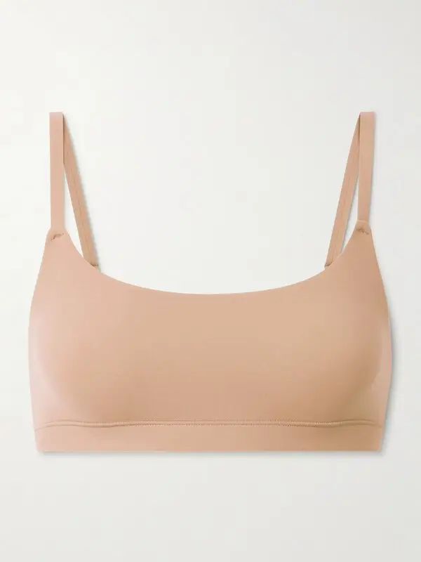 SKIMS Fits Everybody Scoop Neck Bralette - Neutrals