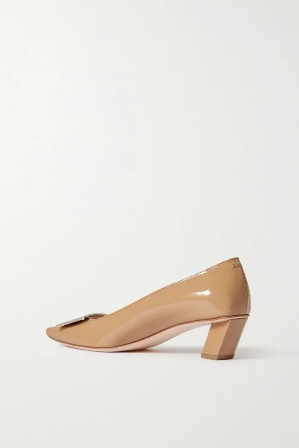 ROGER VIVIER Belle Vivier 45 Patent-leather Pumps