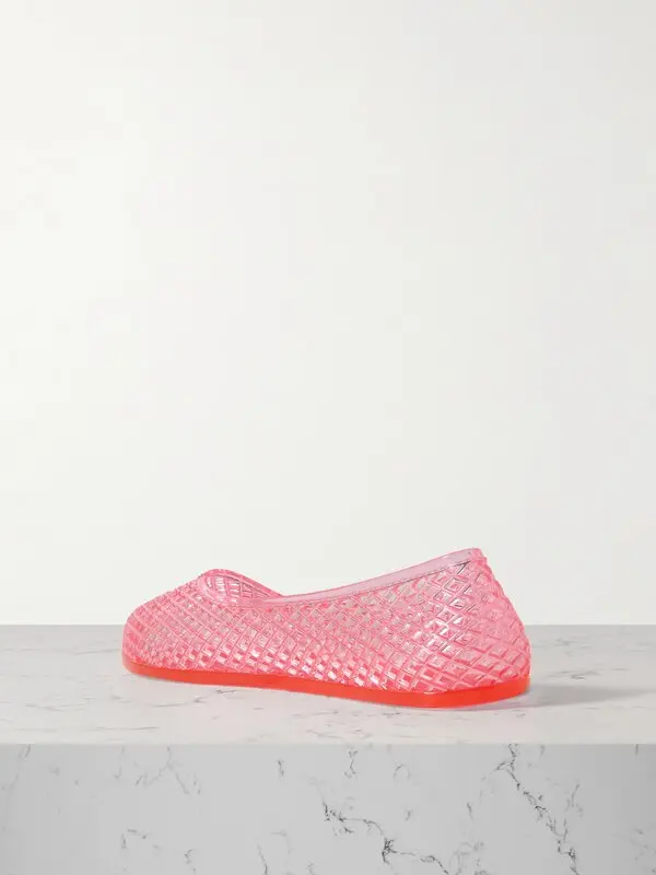 ANCIENT GREEK SANDALS Iro Pvc Ballet Flats - Pink