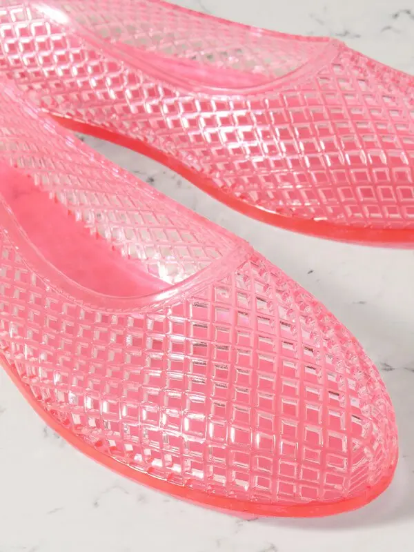 ANCIENT GREEK SANDALS Iro Pvc Ballet Flats - Pink