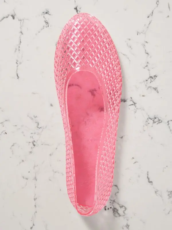 ANCIENT GREEK SANDALS Iro Pvc Ballet Flats - Pink