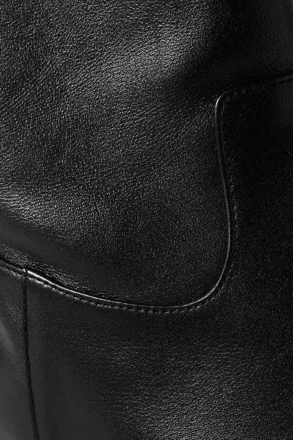 Khaite Marfa Leather Knee High Boots