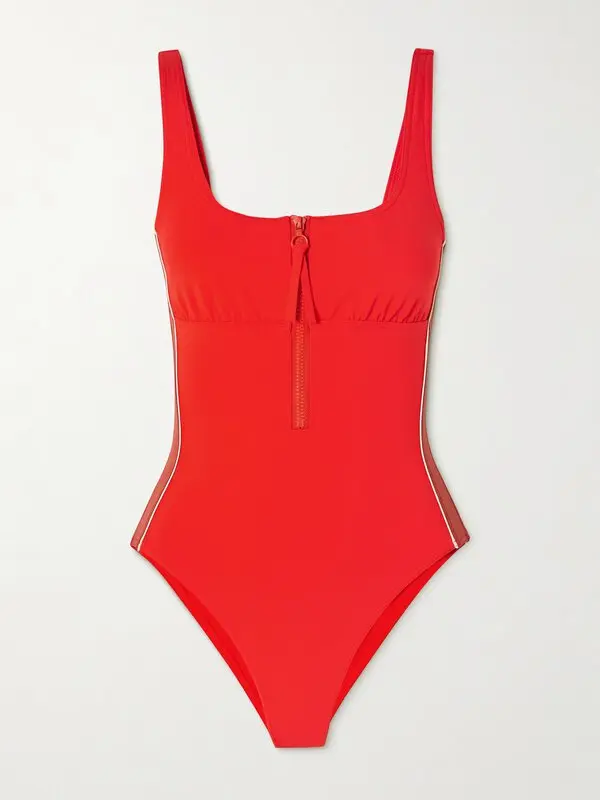 ERES Athletic Tribune Paneled Swimsuit