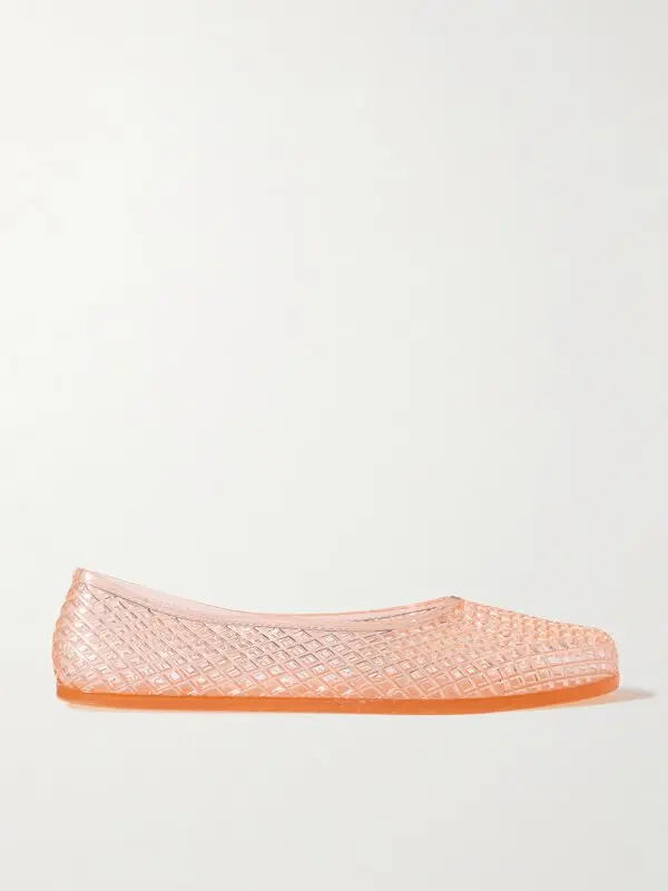 ANCIENT GREEK SANDALS Iro Pvc Ballet Flats - Pink