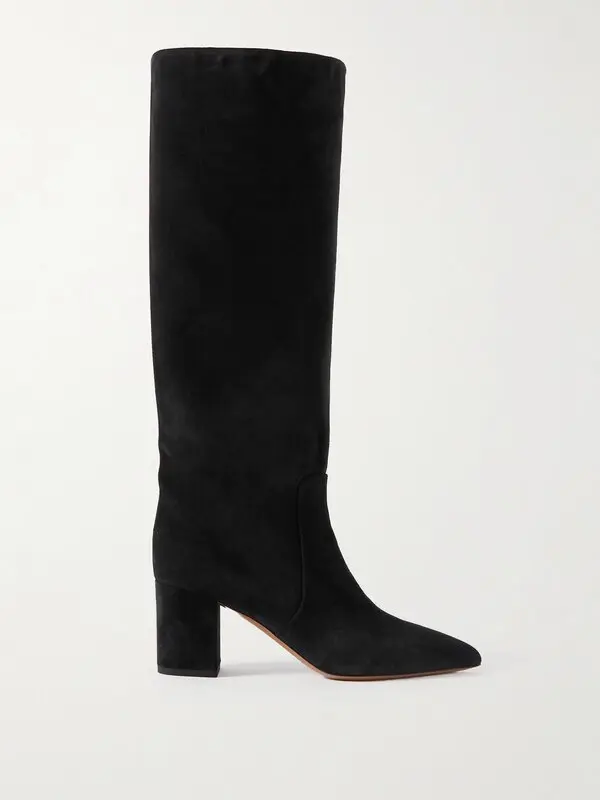 Paris Texas Anja 70 Suede Knee Boots