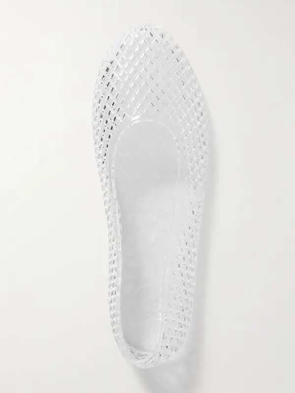 ANCIENT GREEK SANDALS Iro Pvc Ballet Flats - Neutrals