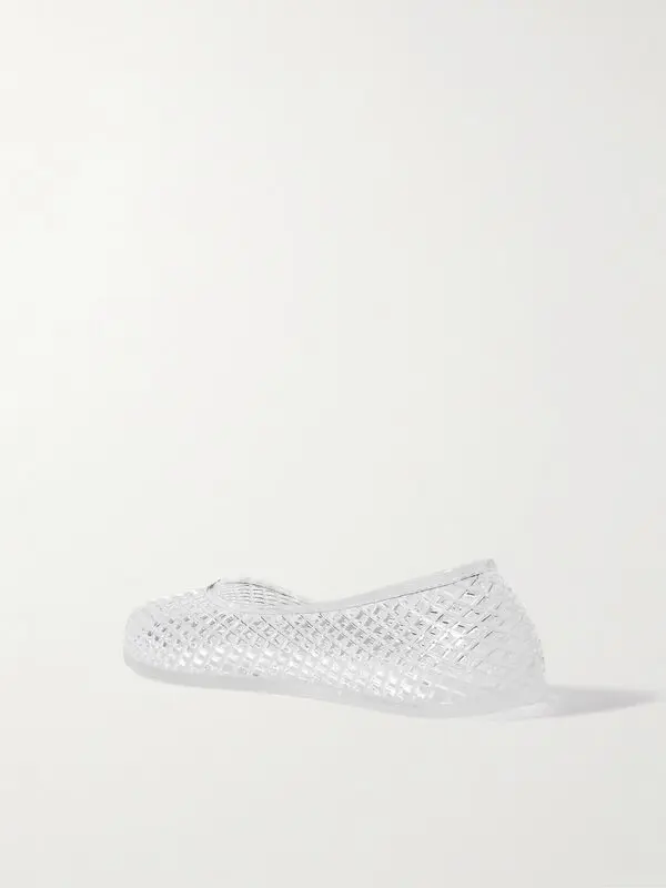 ANCIENT GREEK SANDALS Iro Pvc Ballet Flats - Neutrals