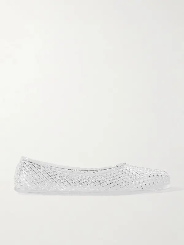 ANCIENT GREEK SANDALS Iro Pvc Ballet Flats - Neutrals