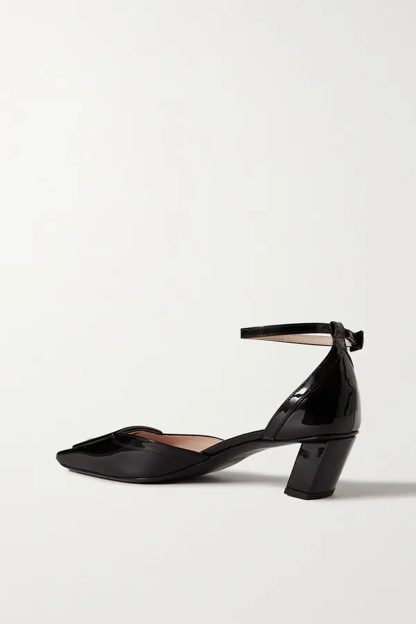 ROGER VIVIER Belle Vivier 45 Patent-leather Pumps