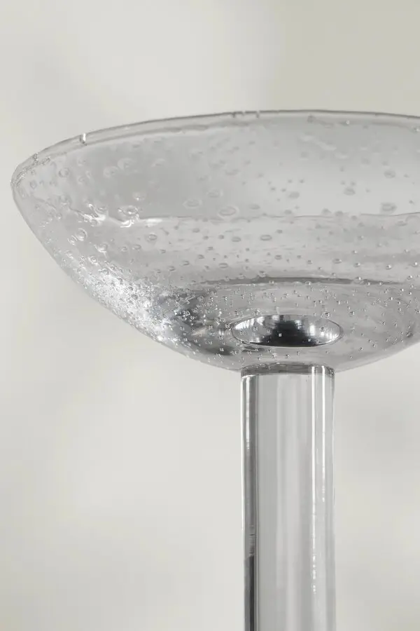 LOUISE ROE Bubble Glass Champagne Coupe