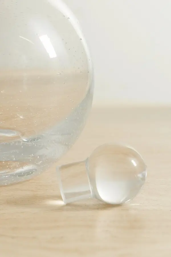 LOUISE ROE Bubble Glass Carafe