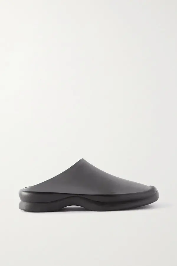 THE ROW Town Leather Clogs