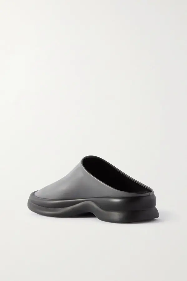 THE ROW Town Leather Clogs