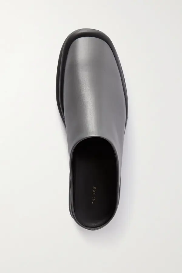 THE ROW Town Leather Clogs