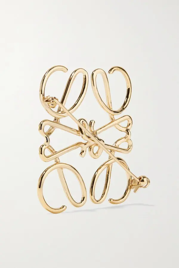 Loewe Anagram Brooch