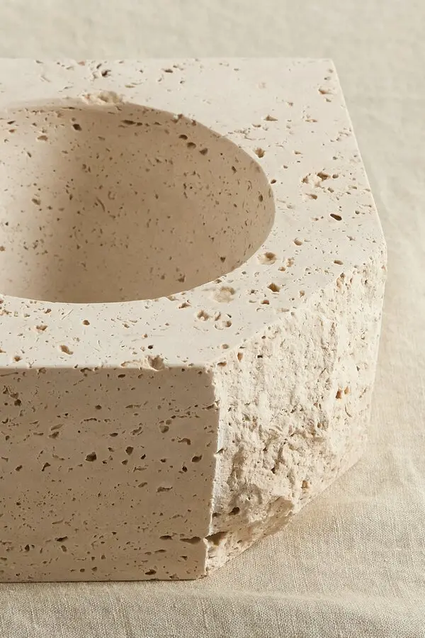 LOUISE ROE Gallery Object Stone Candle Holder