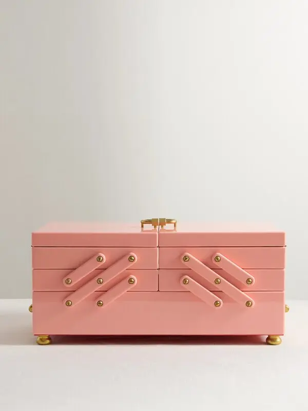 MARLA AARON The Everything Resin Jewelry Box - Pink