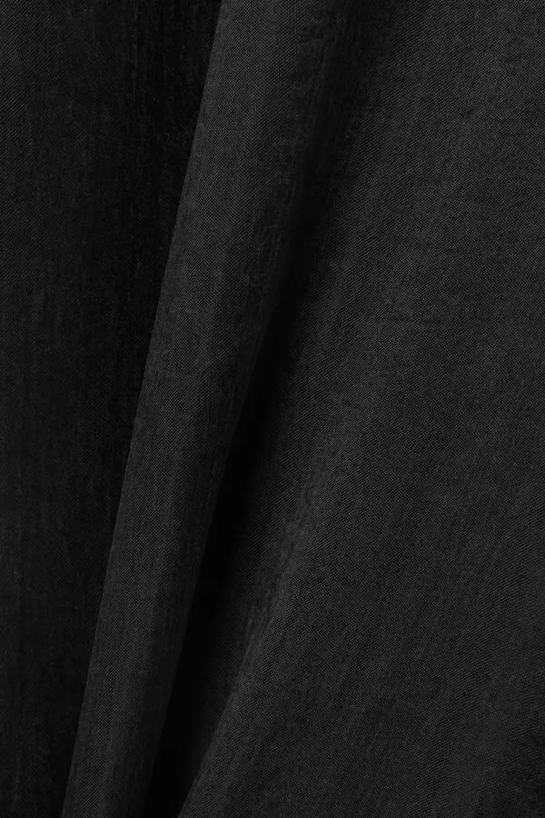 THE ROW Bany Wool-satin Wide-leg Pants