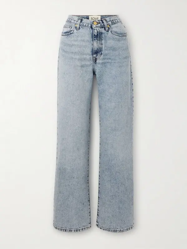 Tove Sofie Recycled Mid-rise Straight-leg Jeans