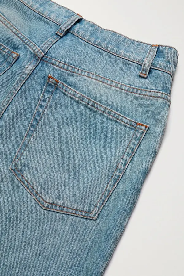 THE ROW Carlton High-rise Straight-leg Jeans