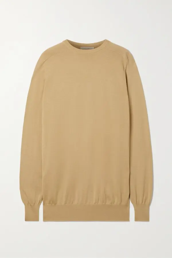 THE ROW Tana Cashmere Sweater - Neutrals