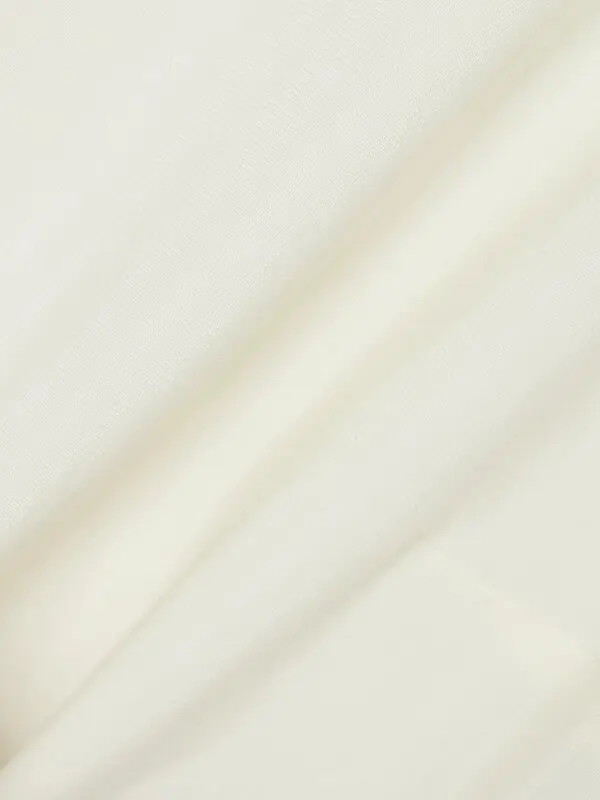 ST. AGNI Open-back Lenzing™ Lyocell And Ecovero™-blend Twill Top