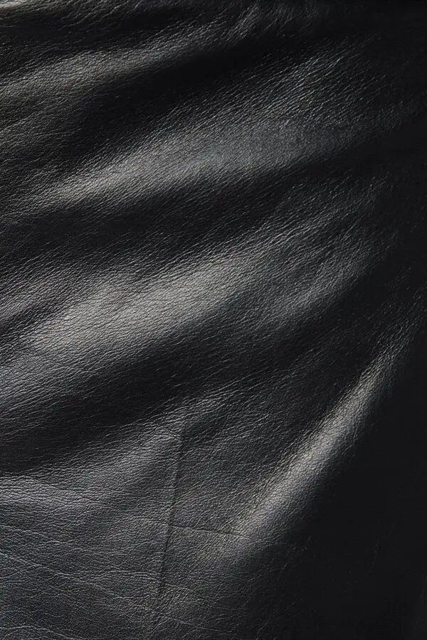 THE ROW Baer Flared Leather Pants